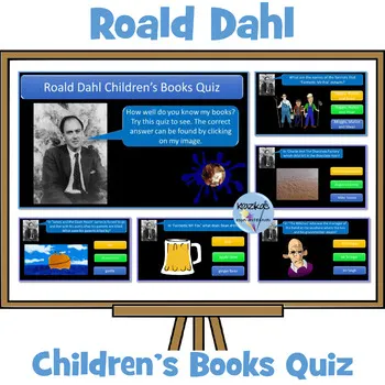 Roald Dahl Children's Books Quiz by Teach Simple