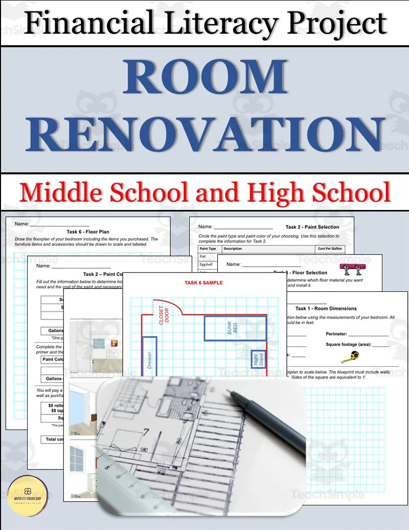 Room Renovation Project by Teach Simple