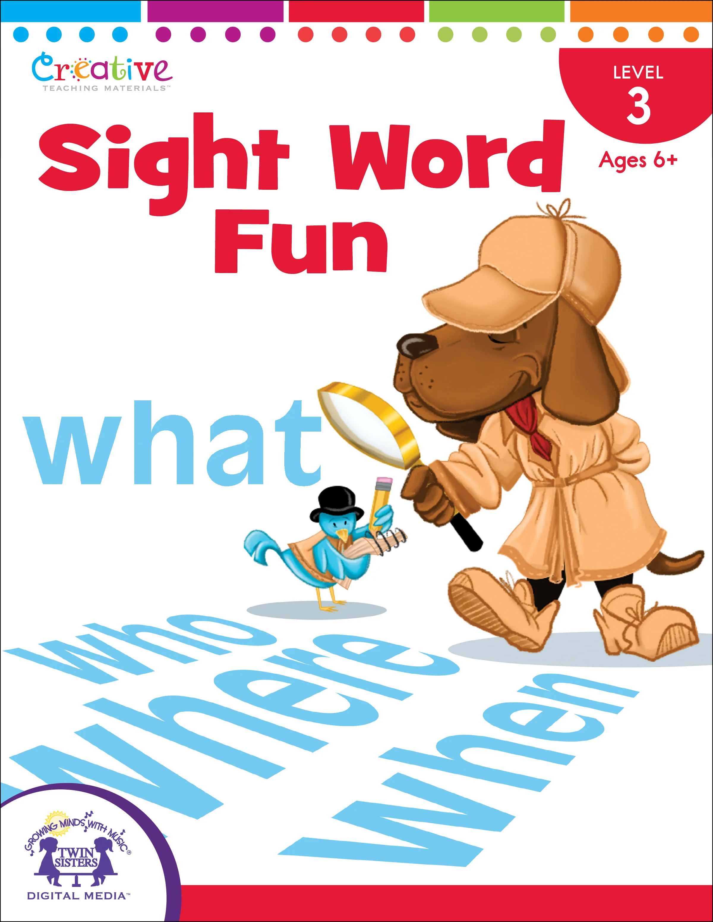 Sight Word Fun Printable Workbook by Teach Simple