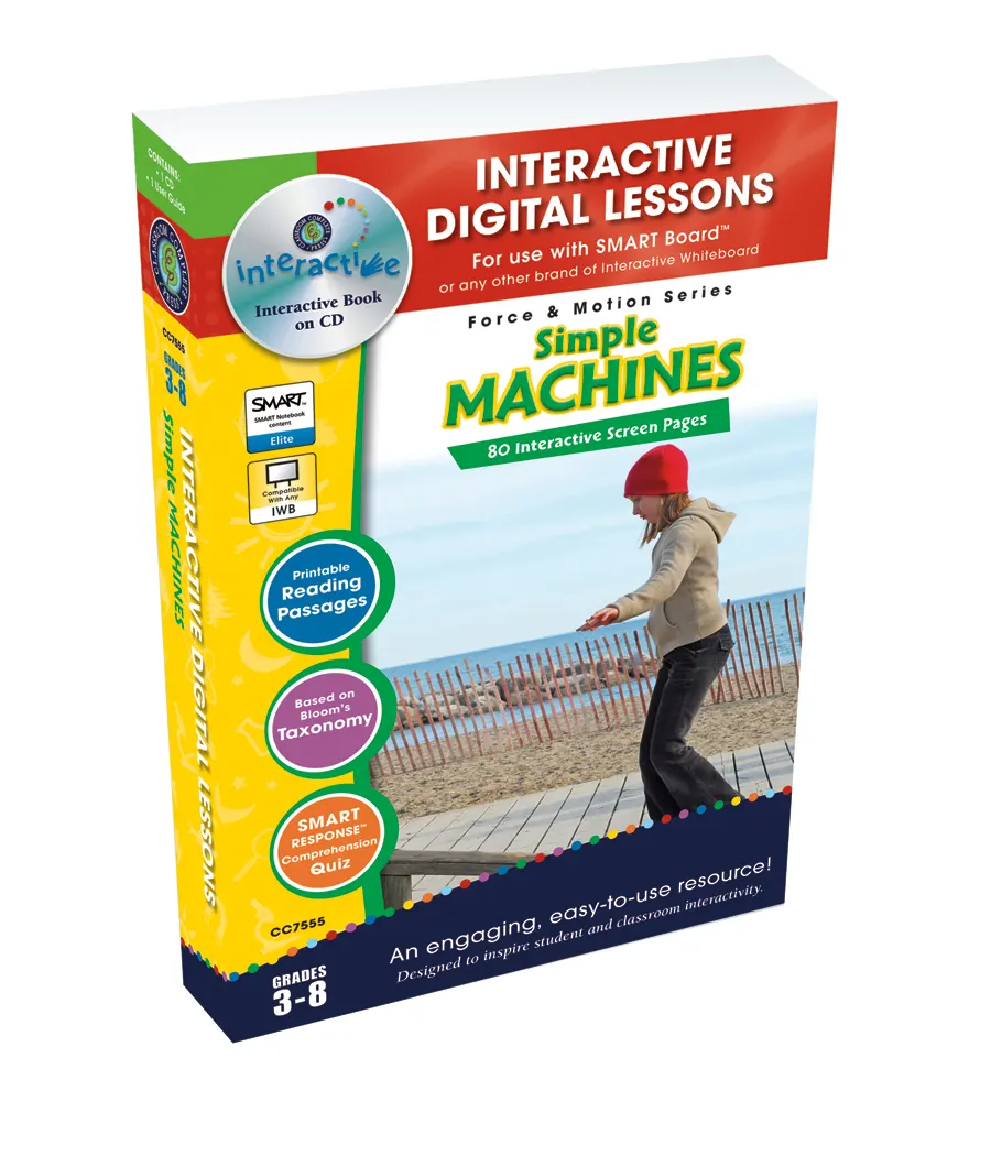 Simple Machines - Digital Lesson Plan Gr. 5-8 | PC Software by Teach Simple