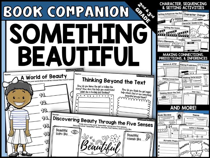 Something Beautiful Interactive Read-Aloud Activities by Teach Simple