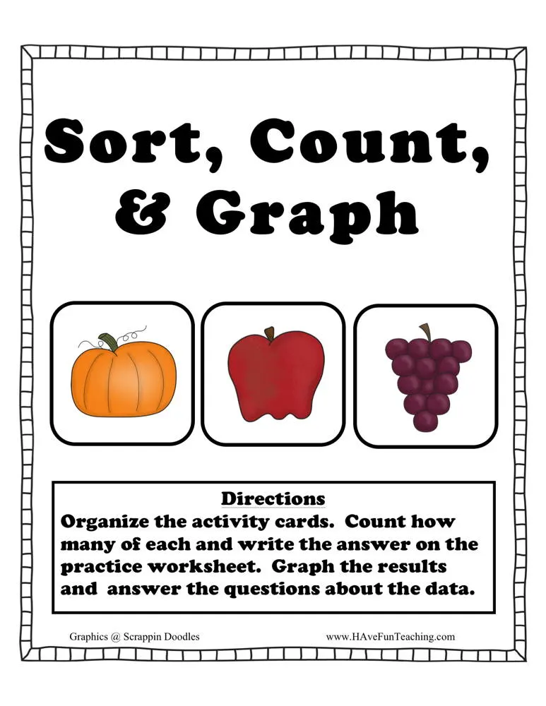 Sort Count Graph Activity by Teach Simple