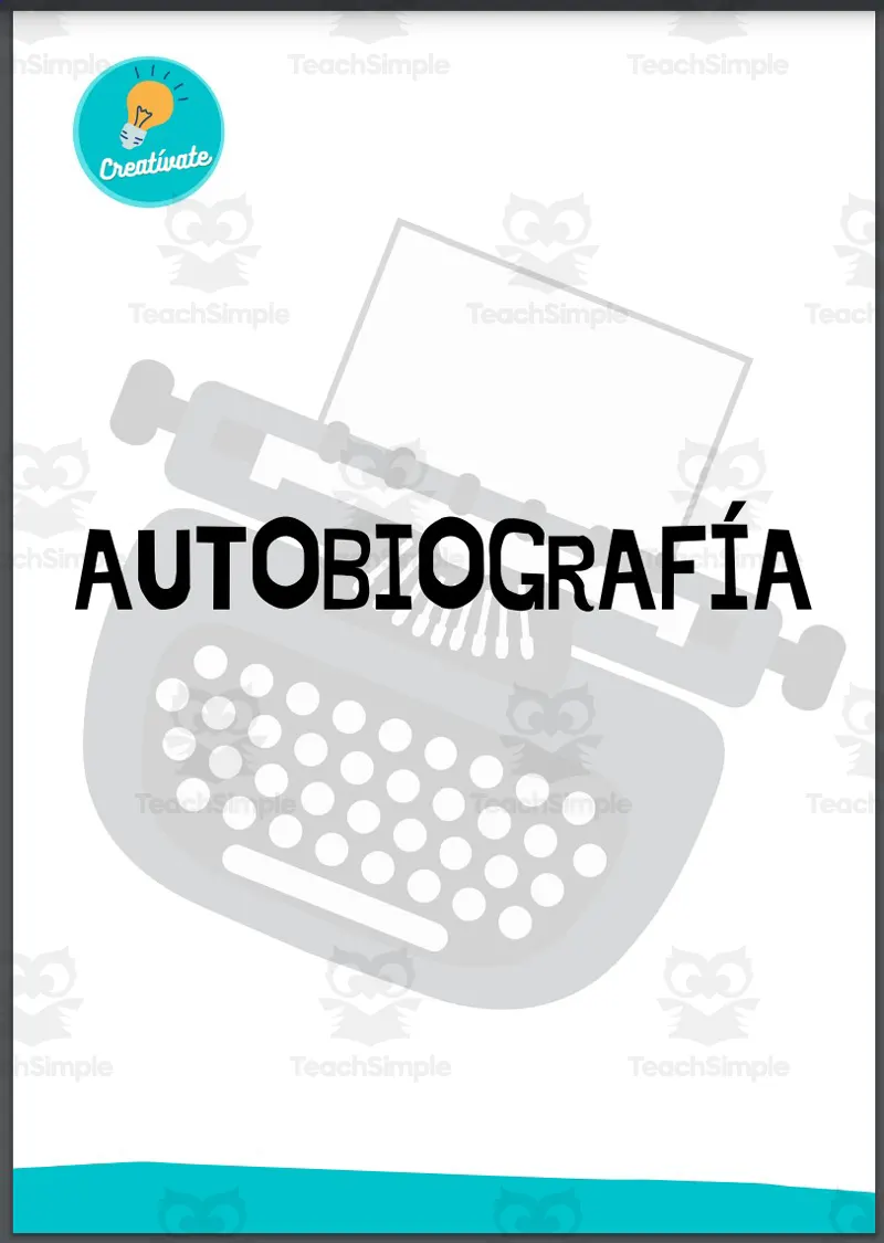 Spanish: Autobiografía by Teach Simple