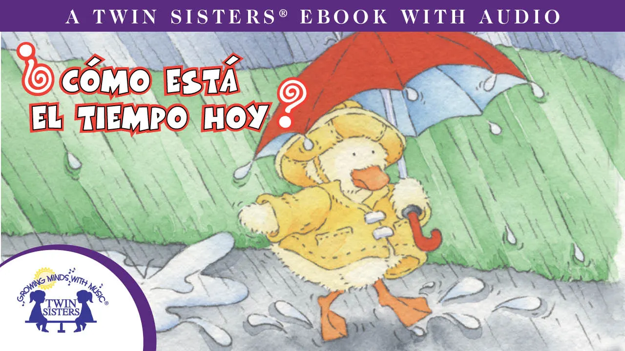 Spanish: ¿Cómo está el tiempo hoy? Video Storybook by Teach Simple