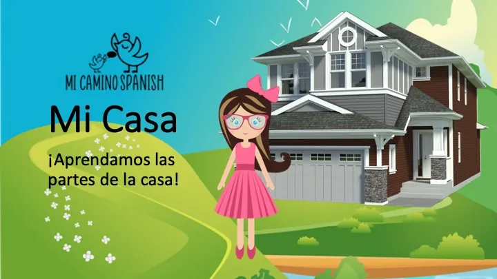 Spanish: "Mi Casa" (My House) Vocabulary! (PPT Presentation with Review ...