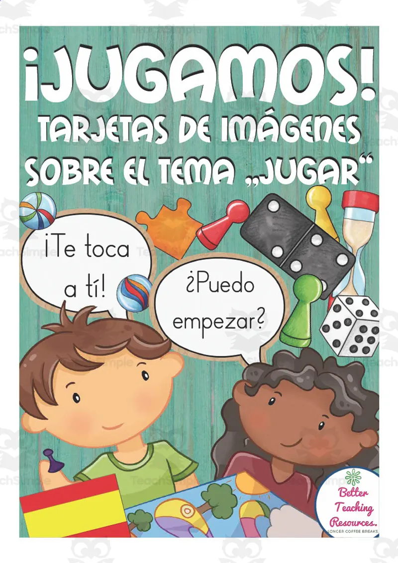 Spanish: Playtime Flash Cards by Teach Simple