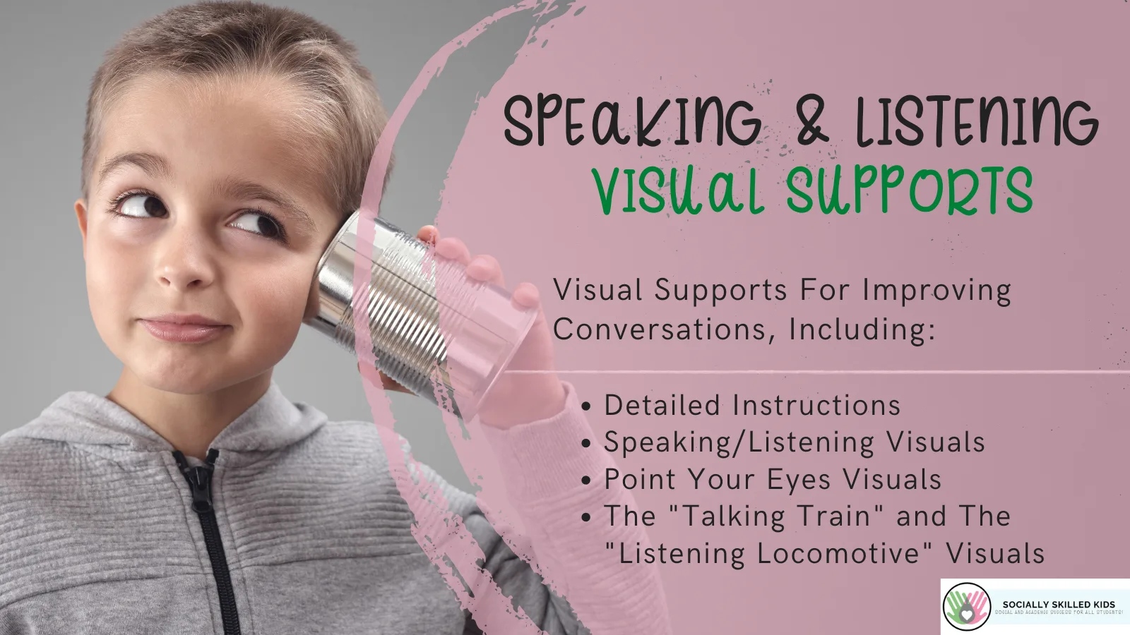 Speaking and Listening Visual Supports by Teach Simple