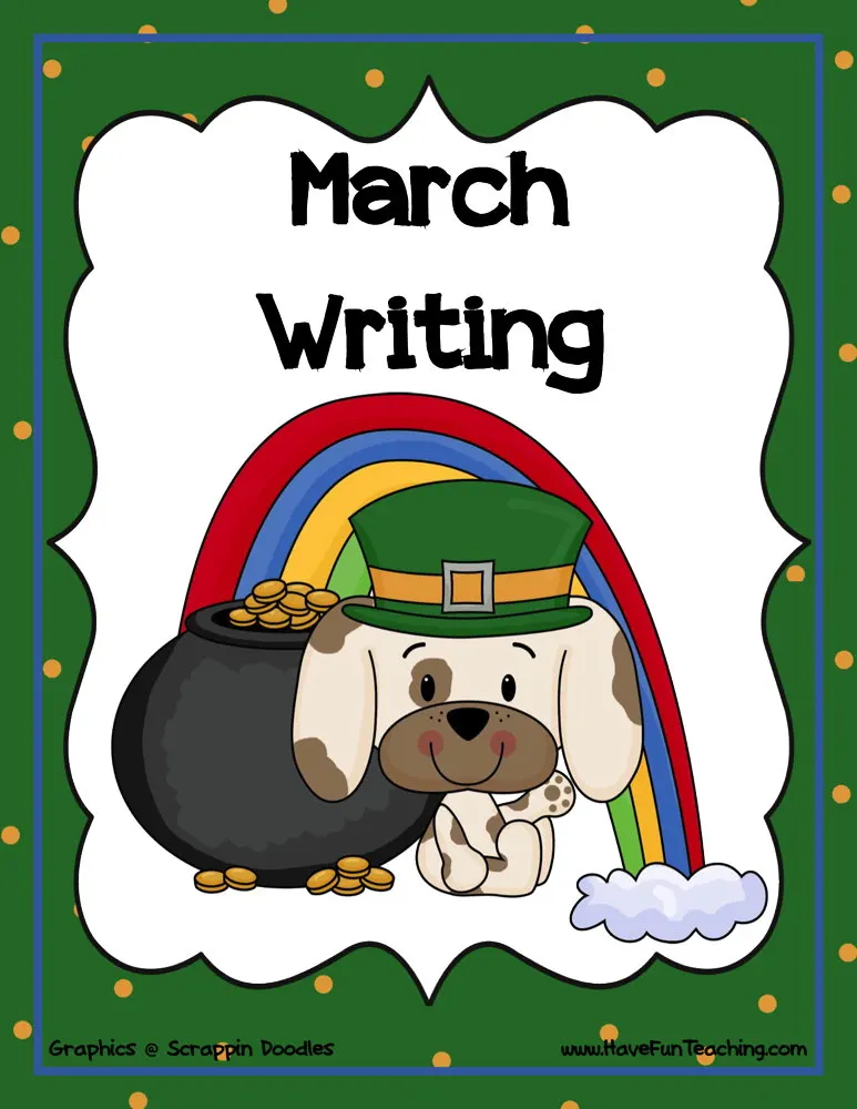 St. Patrick's Day Writing Activity by Teach Simple
