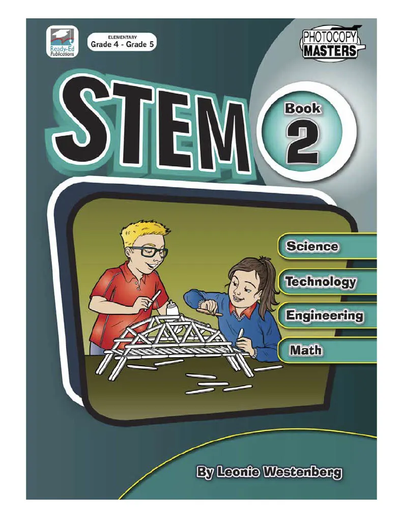 STEM Workbook for Grades 4 and 5 - Book 2 by Teach Simple