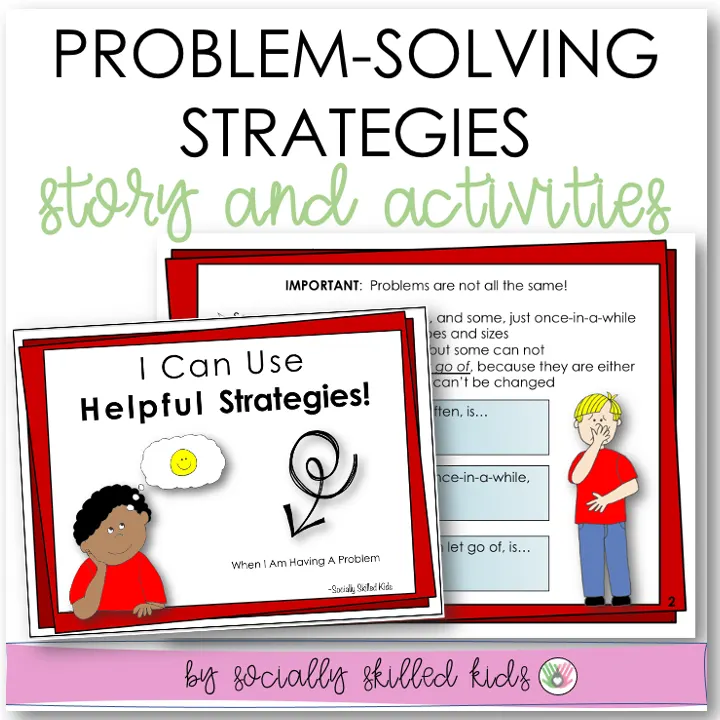 Strategies For Handling Problems, Social Skills Story & Activities by ...