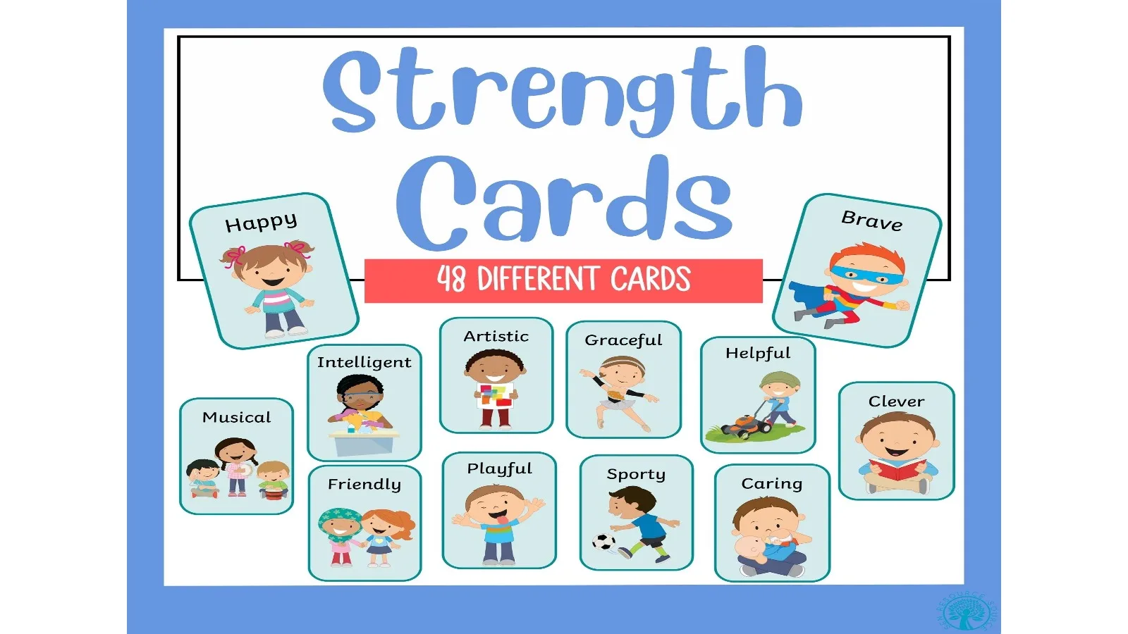 Strength Cards by Teach Simple