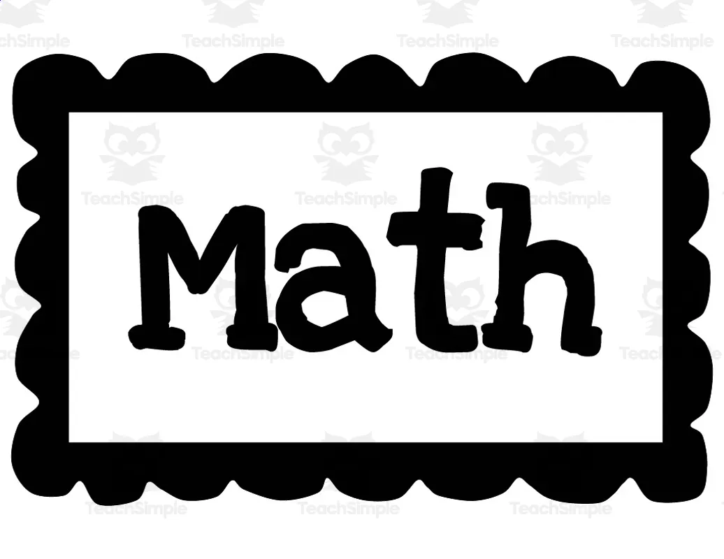 Subject Headers for Classroom Bulletin Boards by Teach Simple