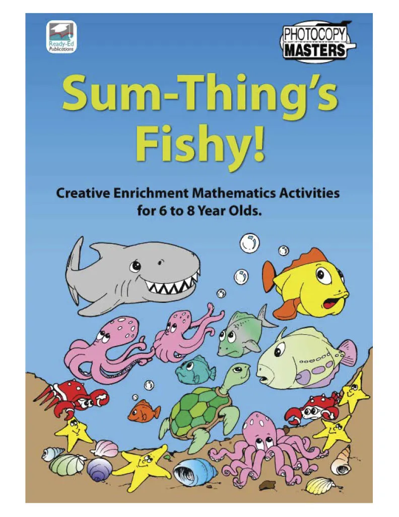 Sum-Thing's Fishy! - Creative Math Activities by Teach Simple