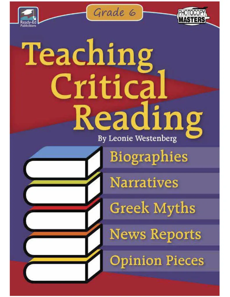 Teaching Critical Reading by Teach Simple