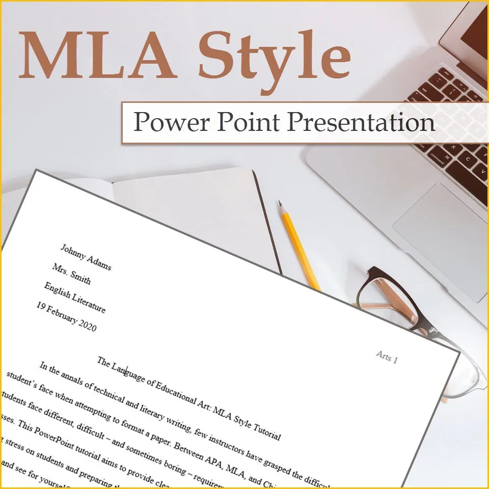 The Basics of MLA Style (Presentation w/ Examples and Linked Resources ...