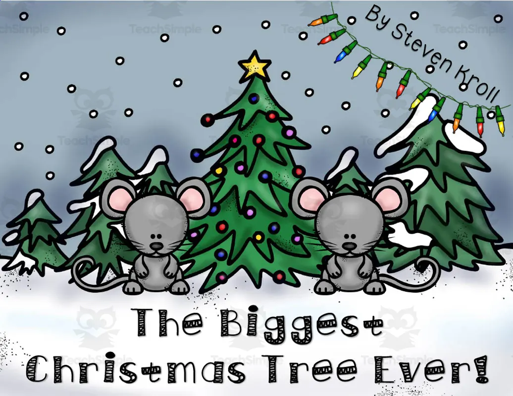 The Biggest Christmas Tree Ever | Interactive Reading Packet by Teach ...