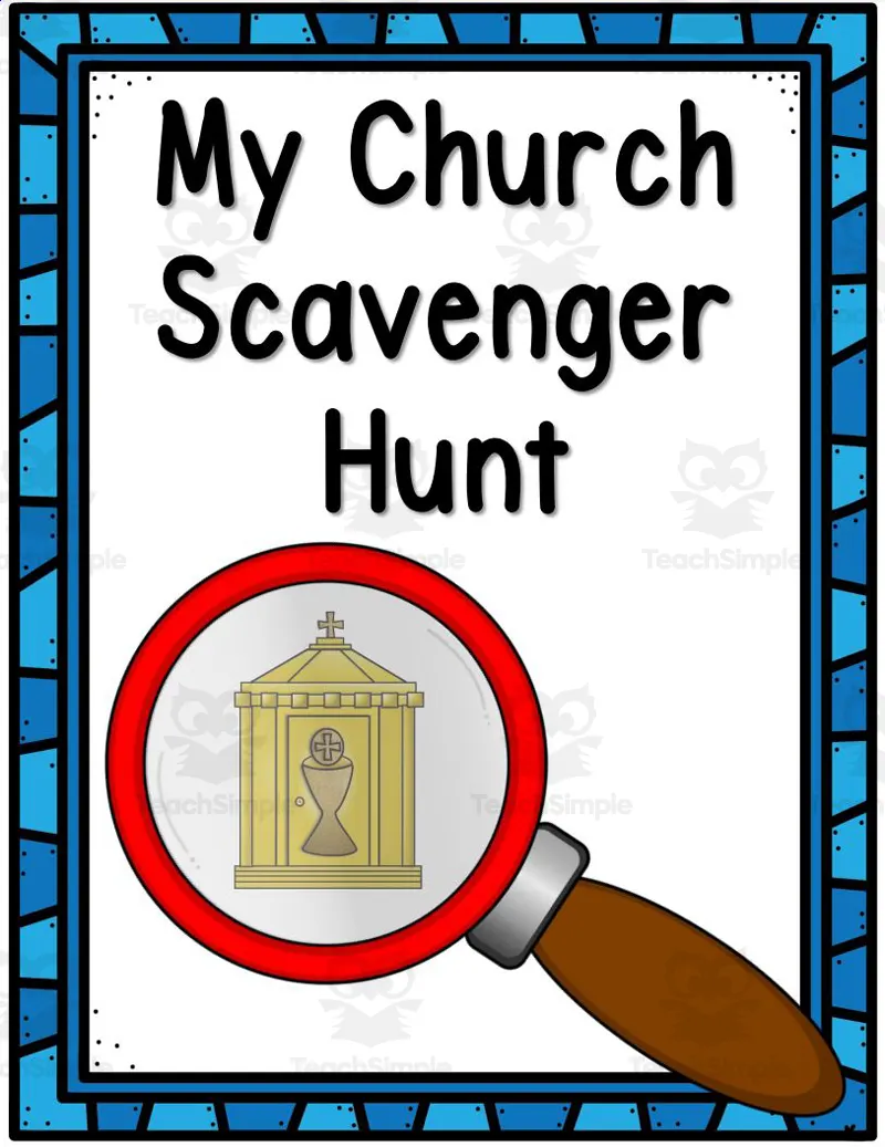 The Catholic Mass Scavenger Hunt by Teach Simple