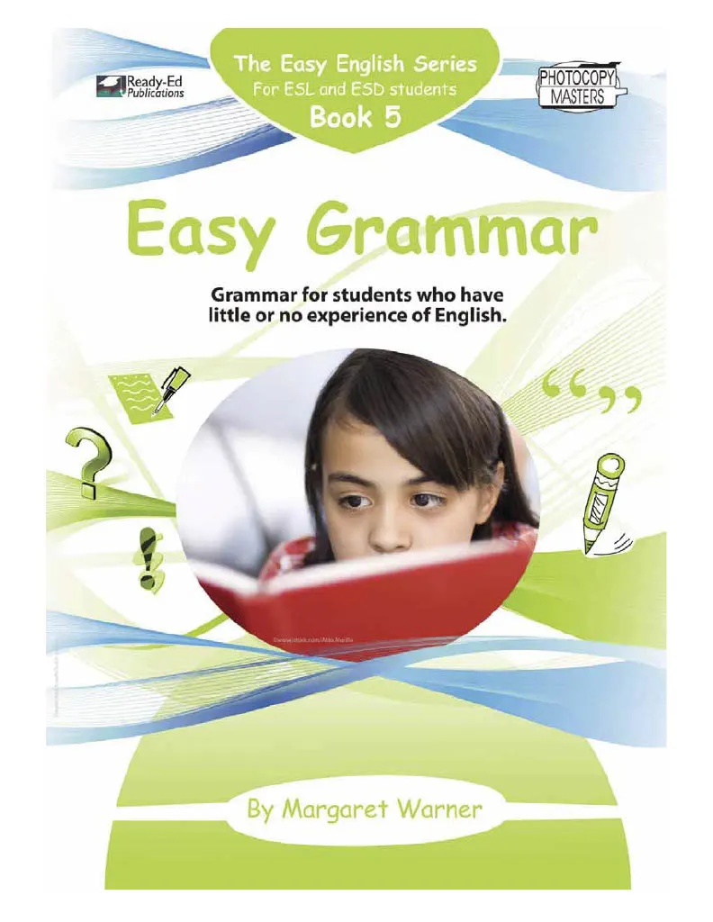 The Easy English Series Book 5: Easy Grammar by Teach Simple