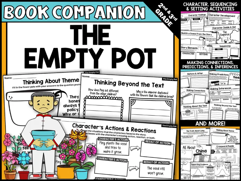 The Empty Pot Interactive Read-Aloud Activities by Teach Simple