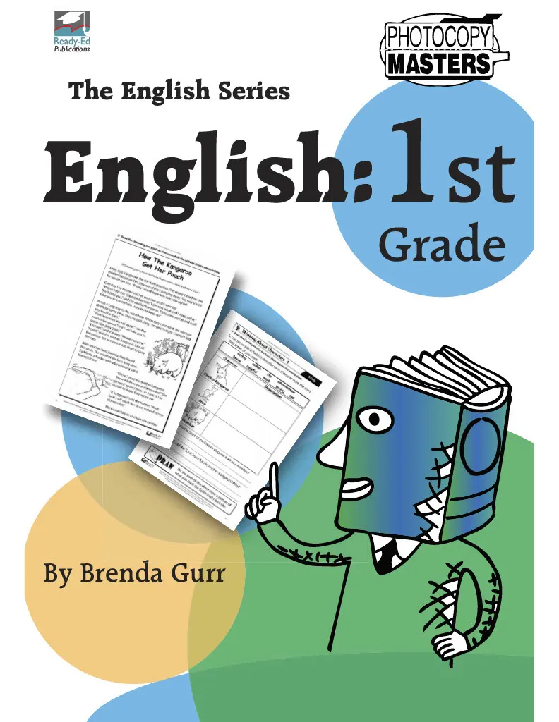 The English Series: 1st Grade English Workbook by Teach Simple