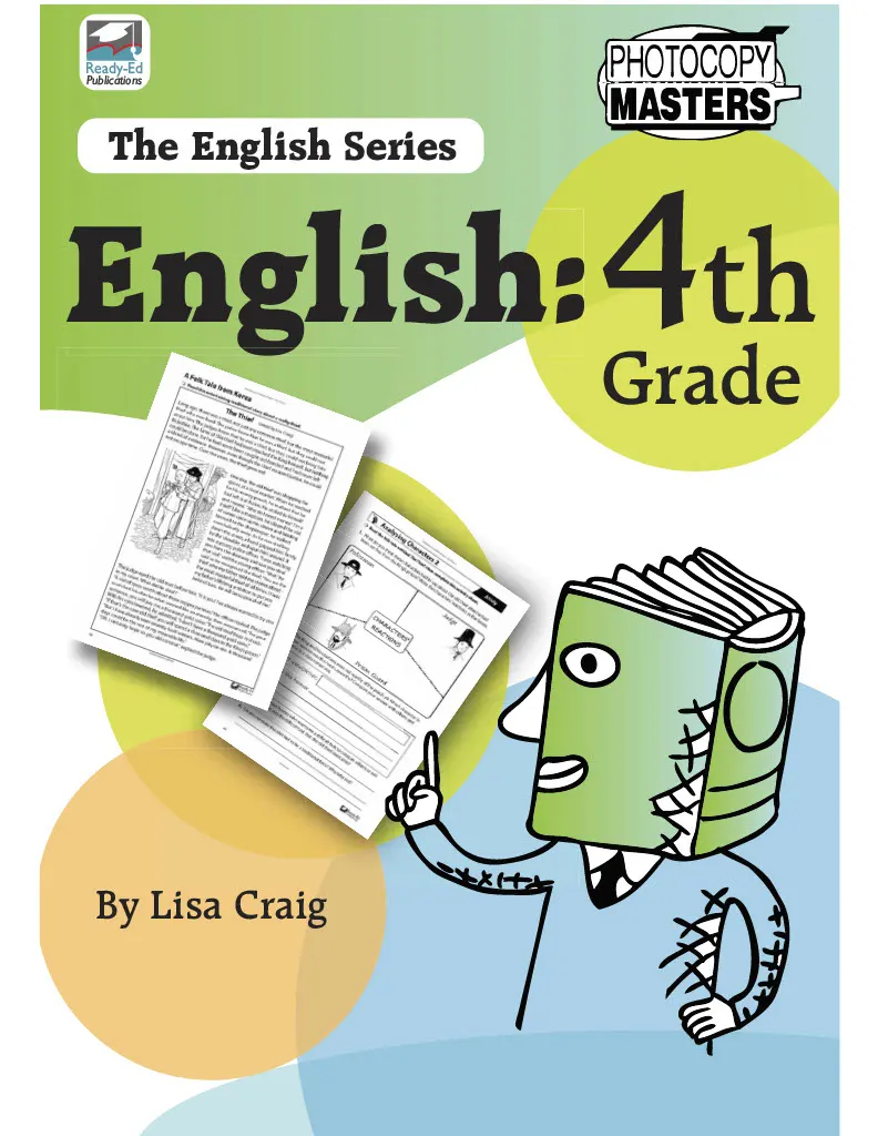 The English Series: 4th Grade English Workbook by Teach Simple