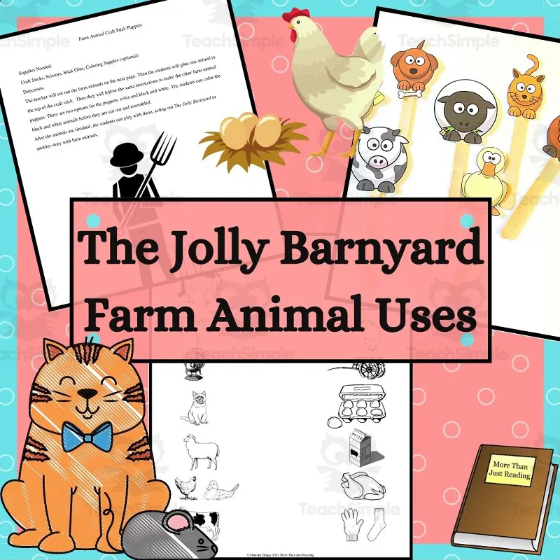 The Jolly Barnyard Activity Guide: Animal Uses by Teach Simple