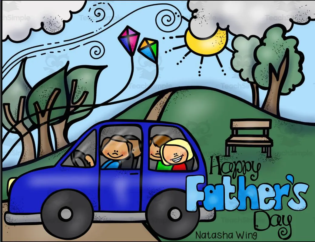 The Night Before Father's Day (A Story Companion) by Teach Simple