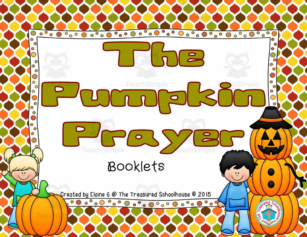 The Pumpkin Prayer Booklets by Teach Simple