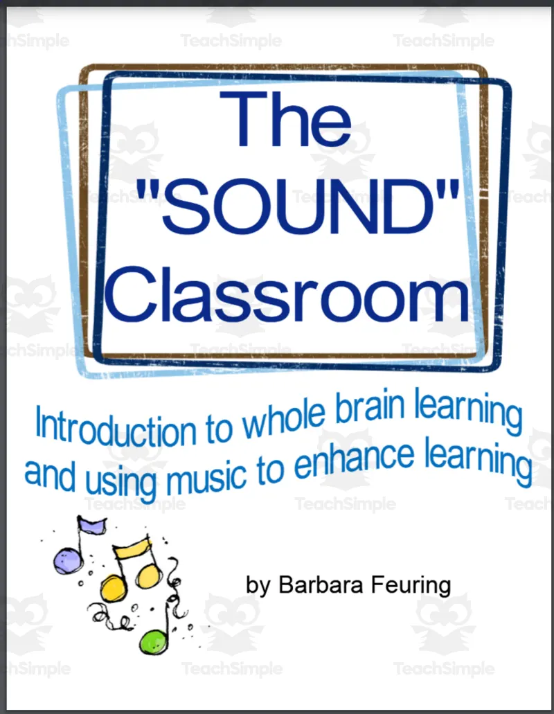 The "Sound" Classroom by Teach Simple