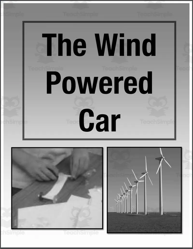 The Wind Powered Car: Cross Curricular STEM Project (Grades 3-5) by ...