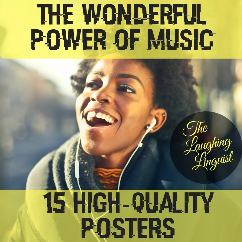 The Wonderful Power of Music - Inspirational Music Posters by Teach Simple
