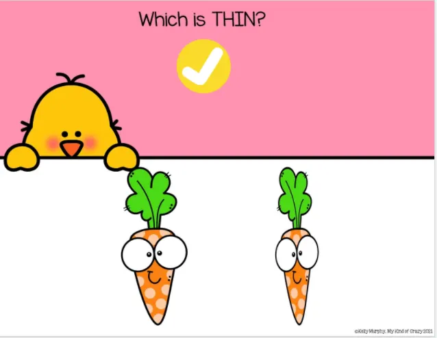 Thin or Wide Google Slides by Teach Simple