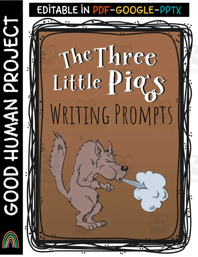 Three Little Pigs Writing Prompts by Teach Simple