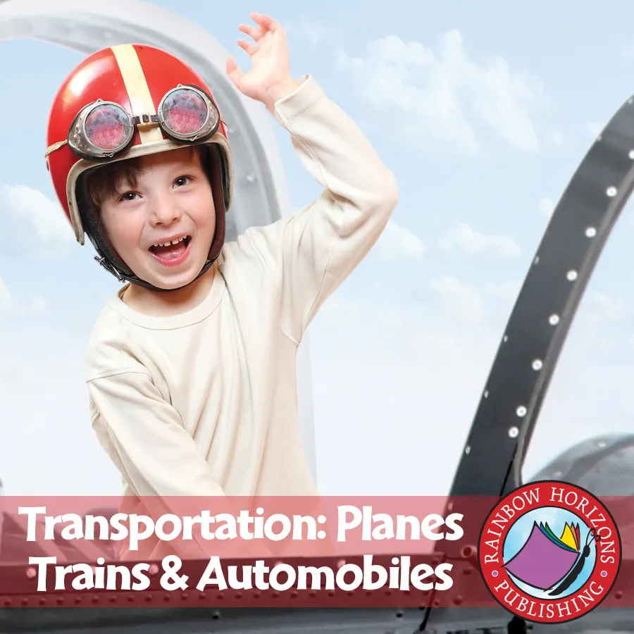 Transportation: Planes, Trains & Automobiles Gr. 1 by Teach Simple