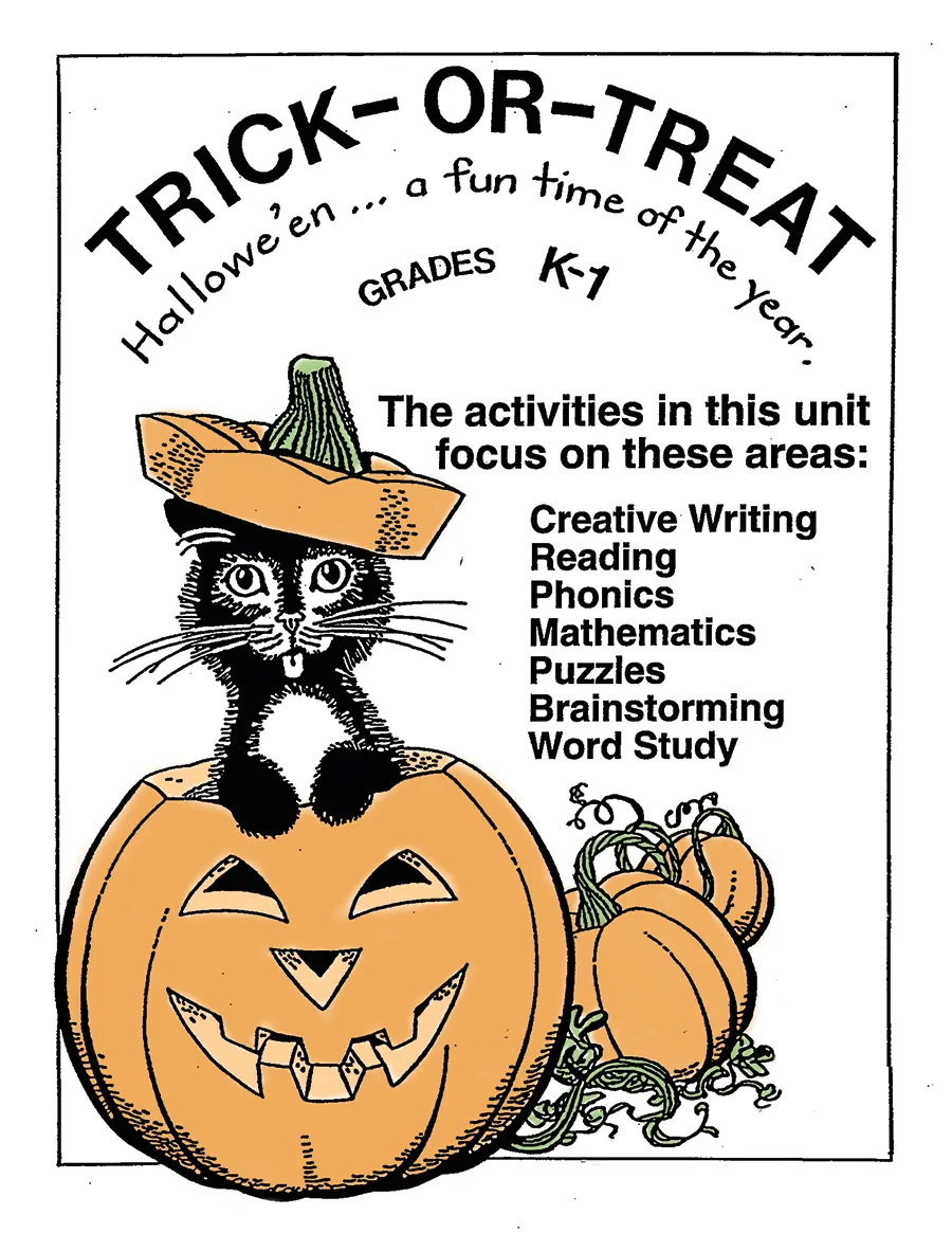 TRICK OR TREAT Gr. K-1 by Teach Simple