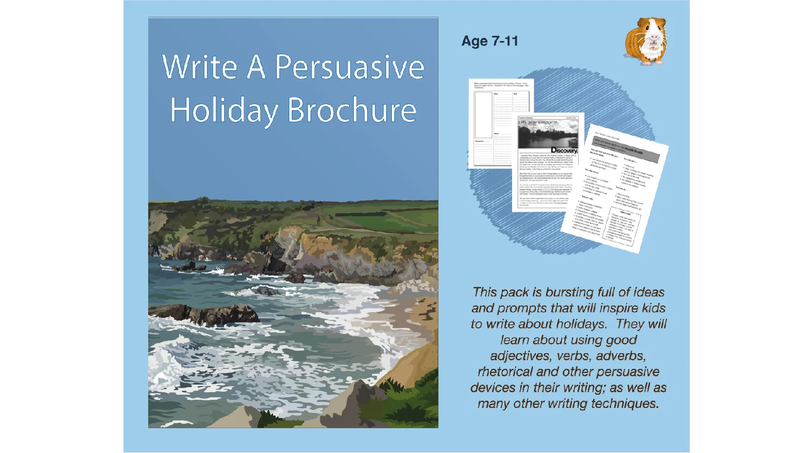 Write A Persuasive Holiday Brochure (7-11 years) by Teach Simple