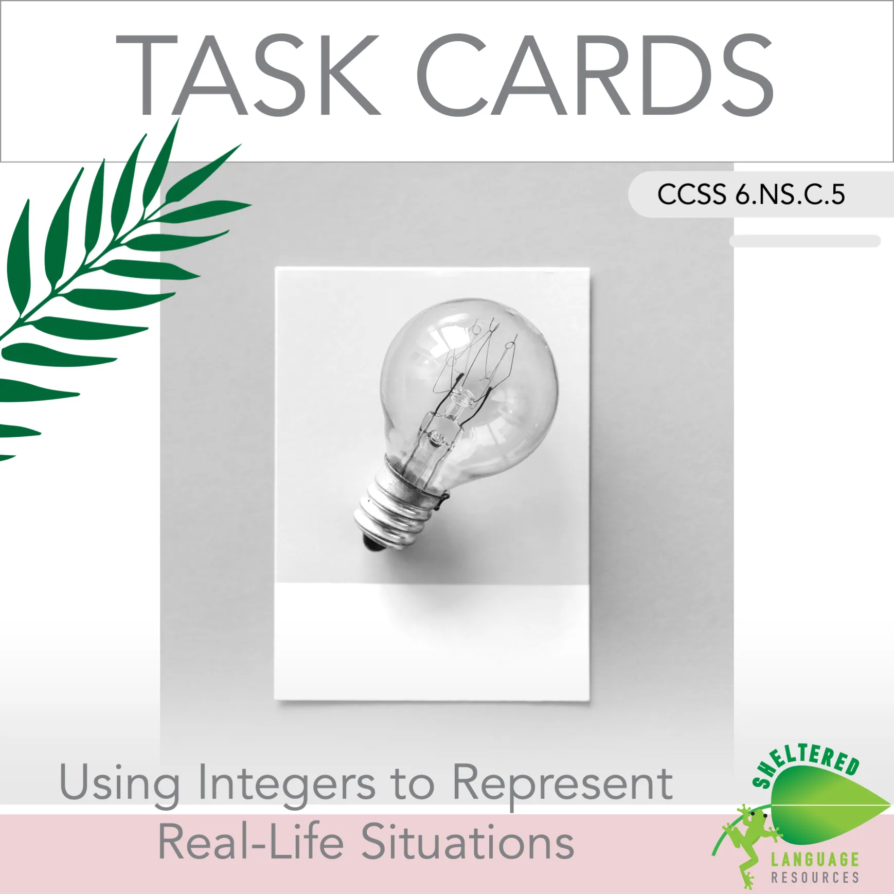 Using Integers in Real Life Situations Task Cards by Teach Simple