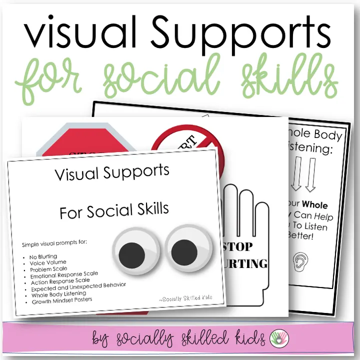 Visual Supports for Social Pragmatic by Teach Simple