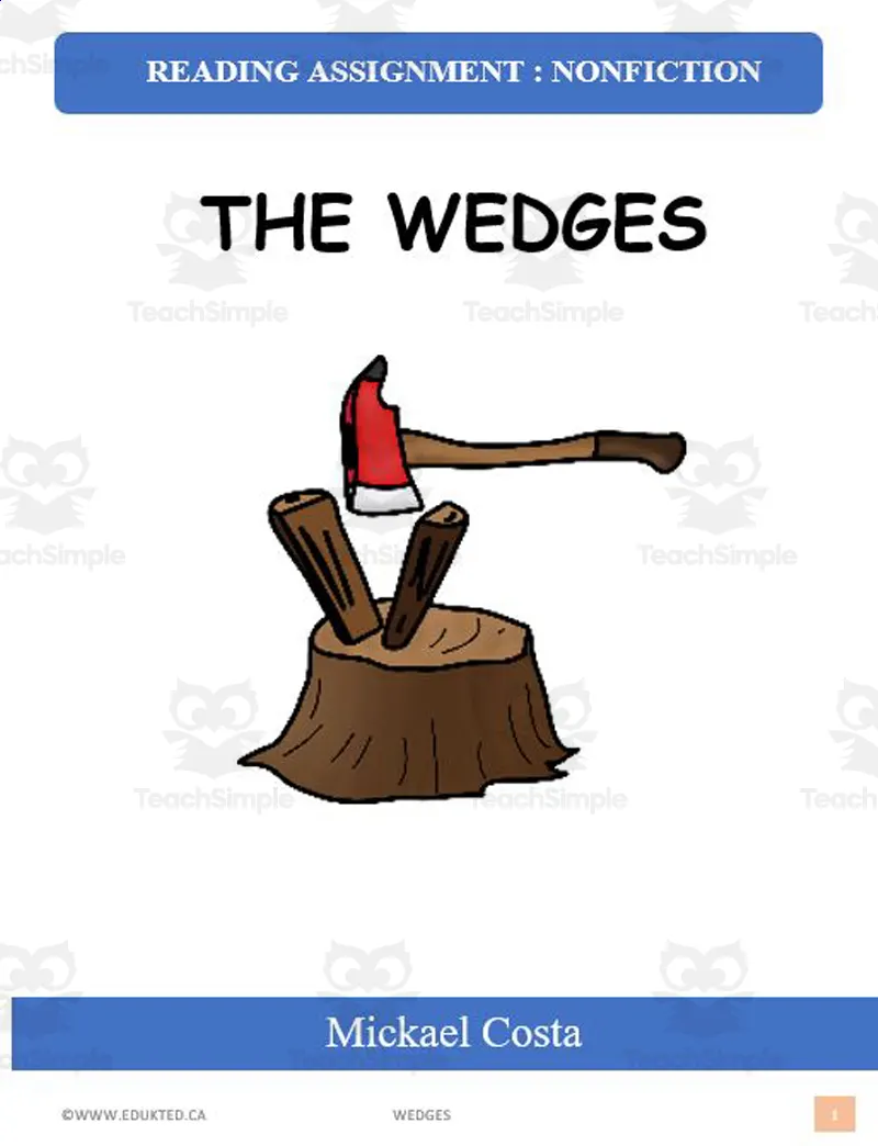 Wedges (#1555) by Teach Simple