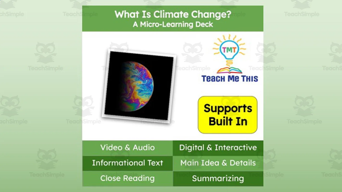 What Is Climate Change? | Interactive Science Lesson | Micro-Learning ...