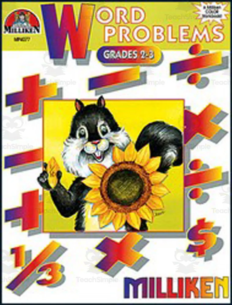 Word Problems for Grades 2-3 by Teach Simple