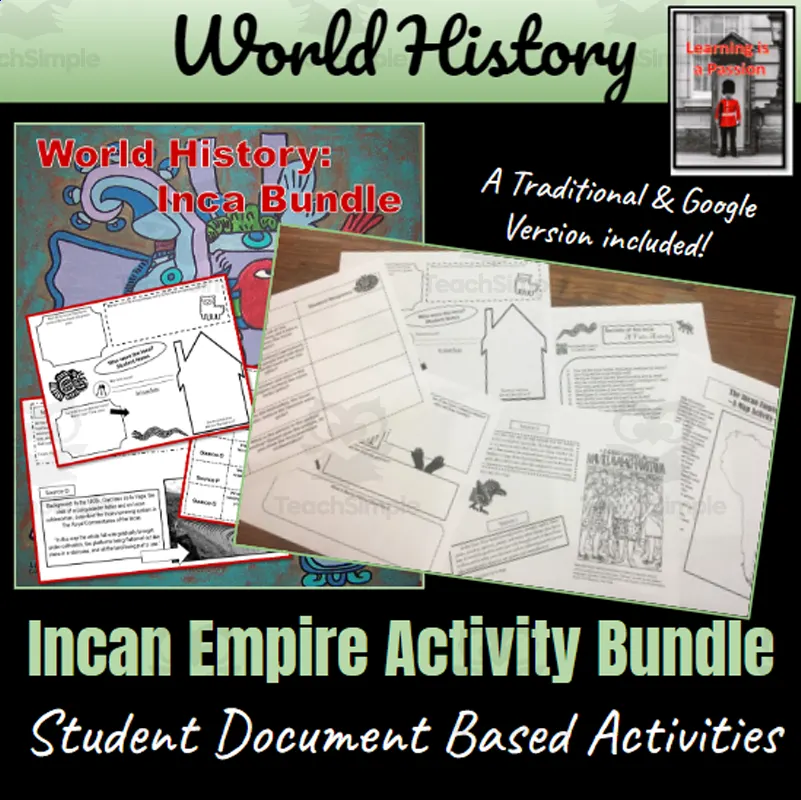World History: Incan Empire | Meso-America | Spanish Conquest| Document ...