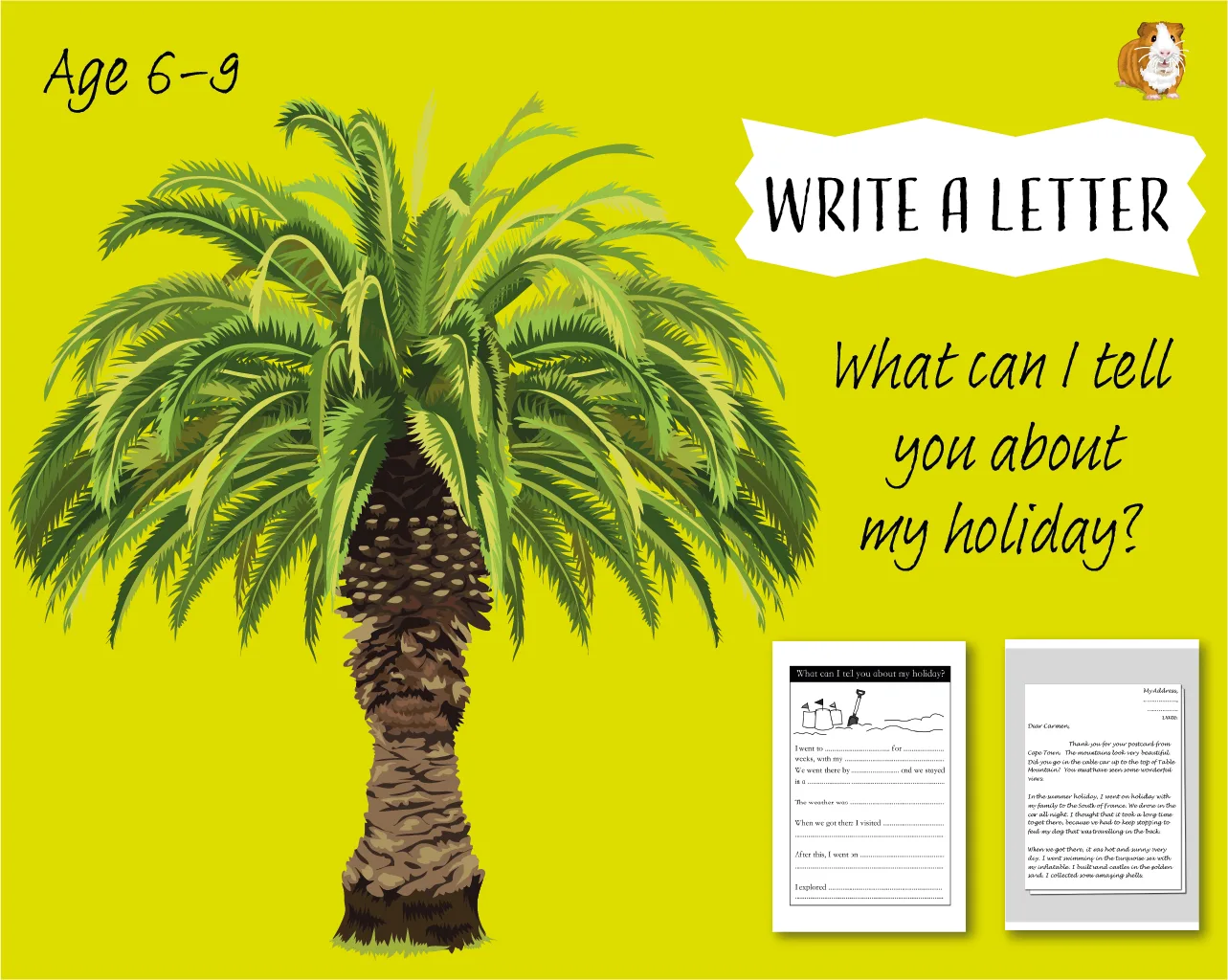 Write A Letter: What Can I Tell You About My Holiday? (6-9 years) by ...