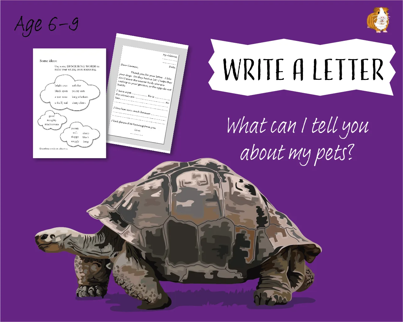 Write A Letter: What Can I Tell You About My Pets? (6-9 years) by Teach ...