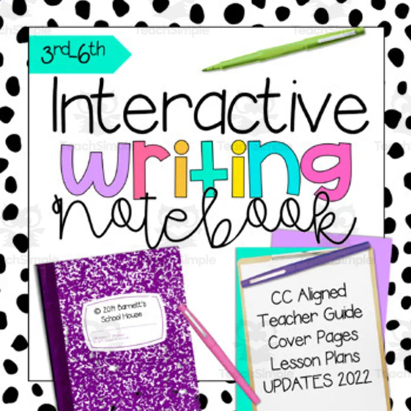 Writing Interactive Notebooks: Writing Activities | Interactive Writing ...