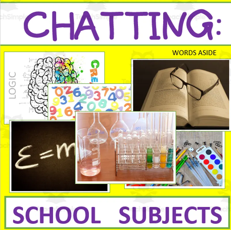 Writing Prompt + Discussion Flashcards: School Subjects Pack by Teach ...