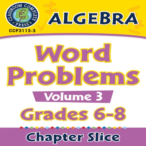 Algebra - Task Sheets Vol. 3 Gr. 6-8 by Teach Simple