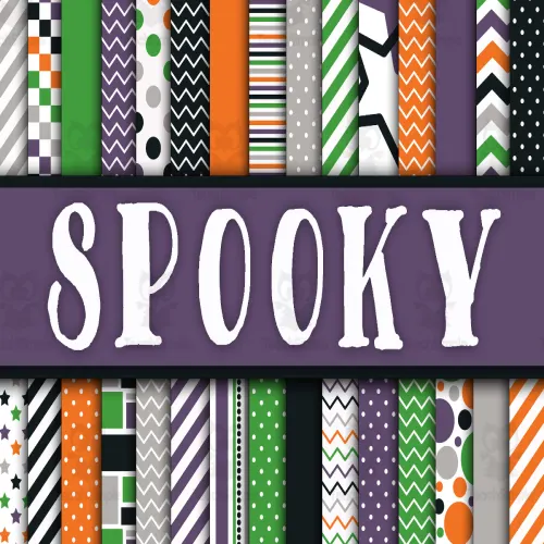 Digital Paper: Spooky by Teach Simple