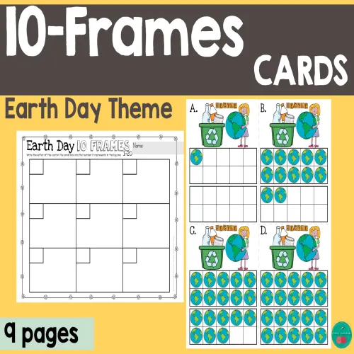 Earth Day 10-Frame Cards by Teach Simple
