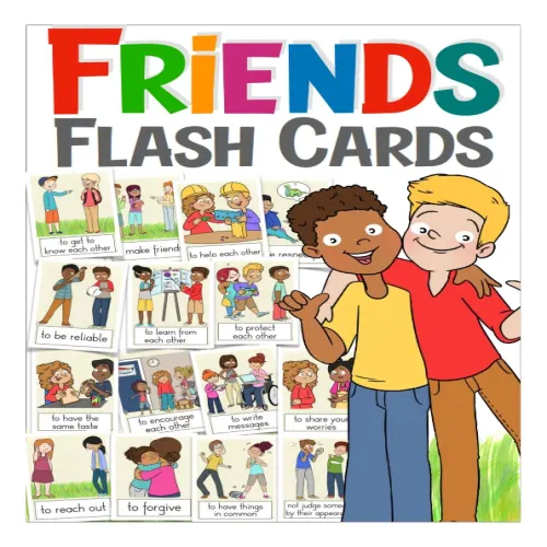 Flash Cards: Friendship by Teach Simple